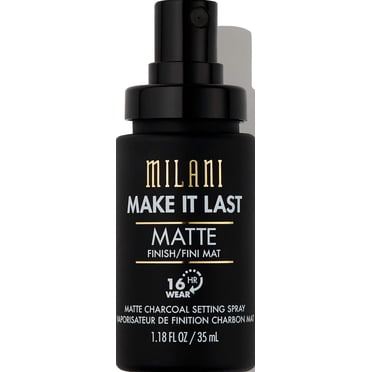 Milani Make It Last Charcoal Jumbo XL Setting Spray, Matte Finish, Long ...