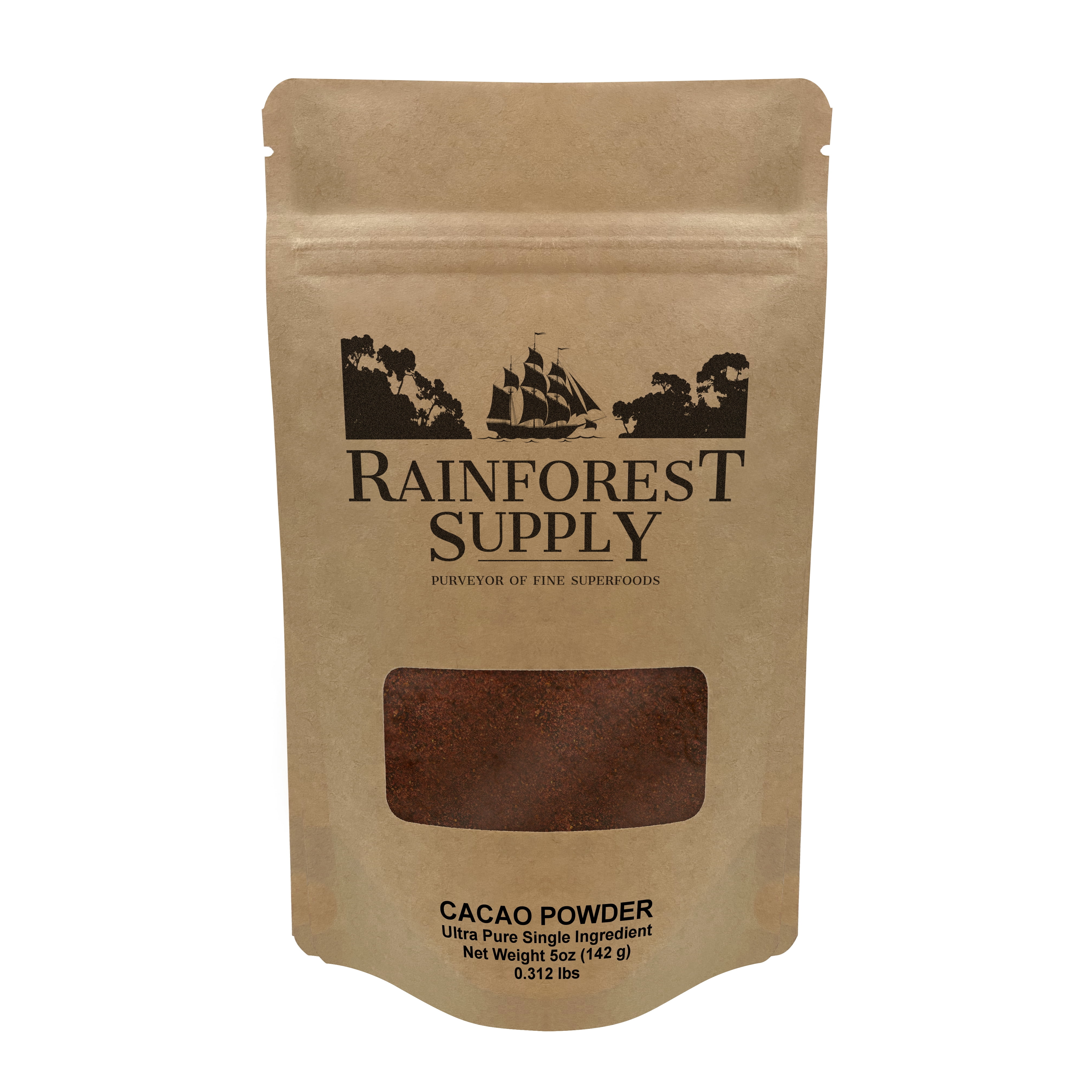 Natural Unsweet Cacao Powder 5 oz - Walmart.com