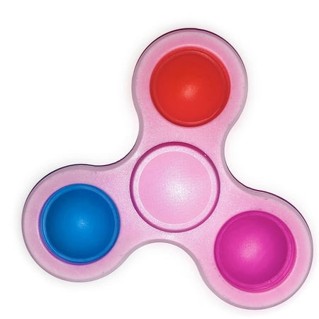 HALO Pop It Fidget Spinner | Push Simple HALO Sensory Hand Spinner HALO ...