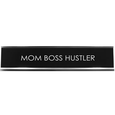 Signs ByLITA LIKE A BOSS Novelty Desk Sign - Walmart.com