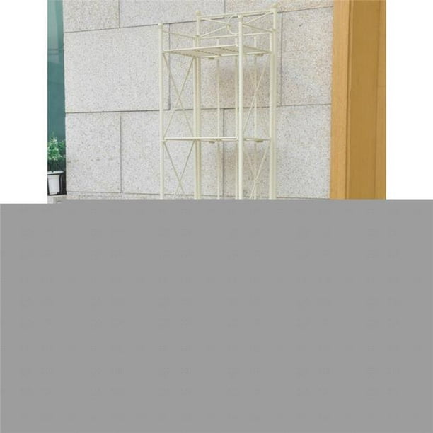 5-Tier Iron Folding Bakers Rack, White - Walmart.com