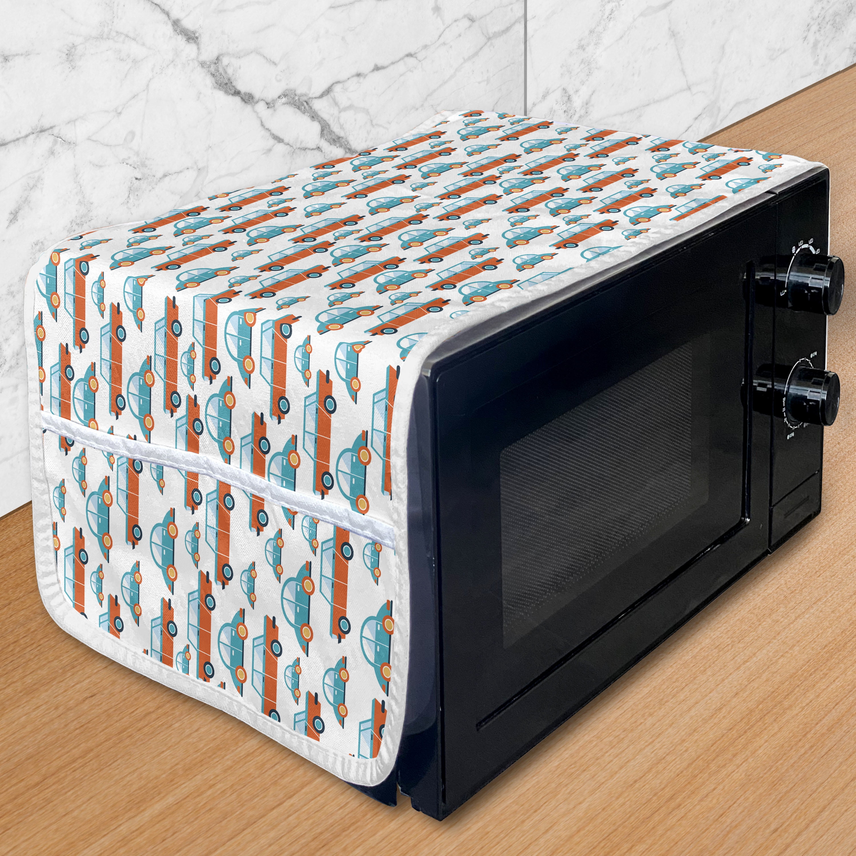 Boys Microwave Oven Cover, Traffic Cars Vehicle Automobiles Speed ...