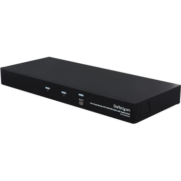 StarTech.com 2 Port Triple Monitor DVI USB KVM Switch with Audio & USB ...