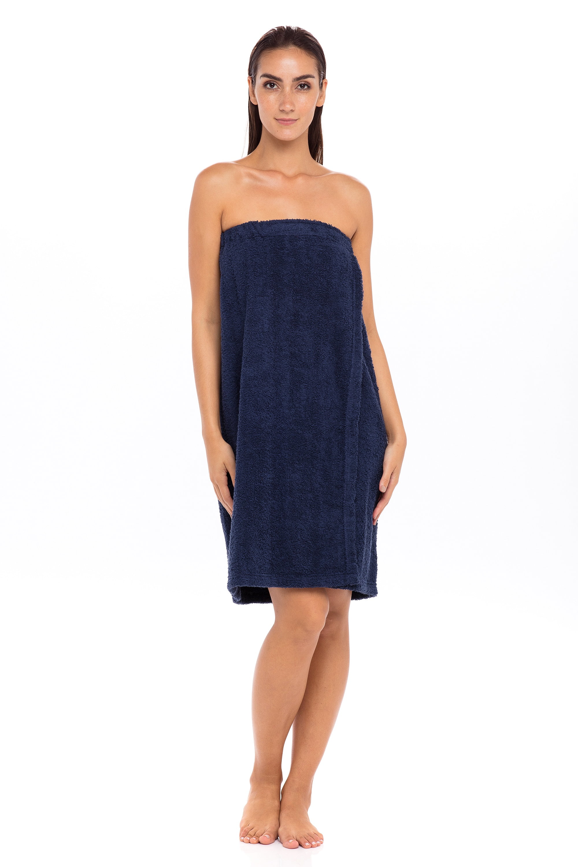 Women's Wrap with Adjustable Closure 100% Terry Spa Body Wrap Shower ...