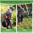 Weed Eater Handle - Ergonomic Weed Eater Attachments Aluminum Trimmer ...