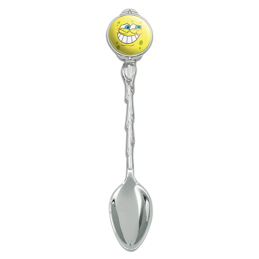SpongeBob Guilty Face Novelty Collectible Demitasse Tea Coffee Spoon ...