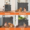 (2 Pack) Retractable Gate For Stairs And Doorways 55" Wide X 33" Tall ...