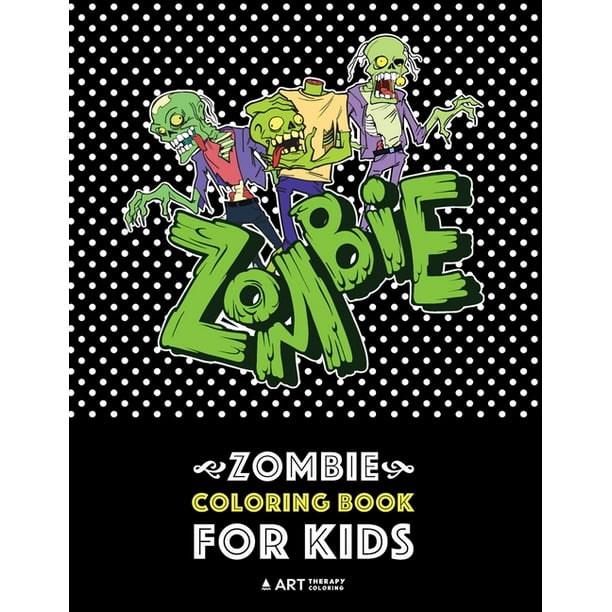 Zombie Coloring Pages For Kids