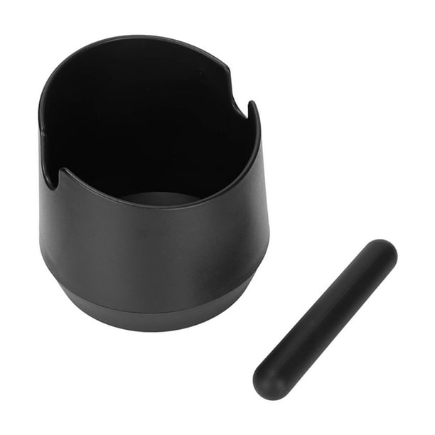 Coffee Knock Box ABS Black Grind Disposal Dump Bin with Bar for Semi ...