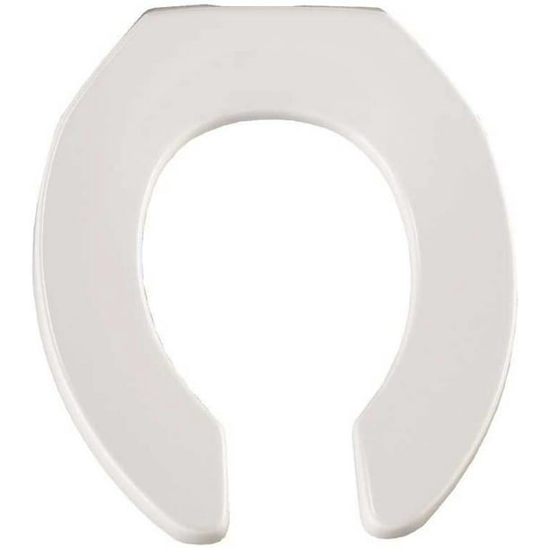 Bemis 1955CT 000 Mayfair Duraloy Open Elongated Toilet Seat, White ...