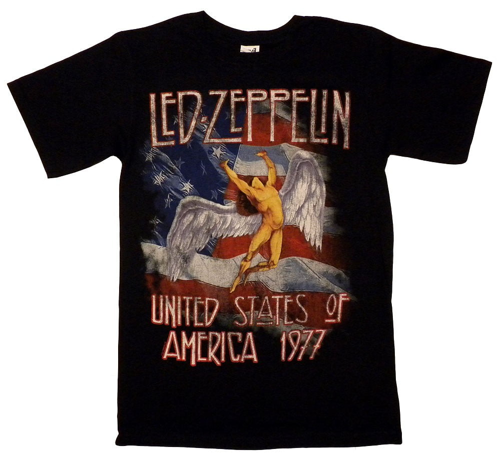 Led Zeppelin - Led Zeppelin America '77 Tour Shirt - Walmart.com