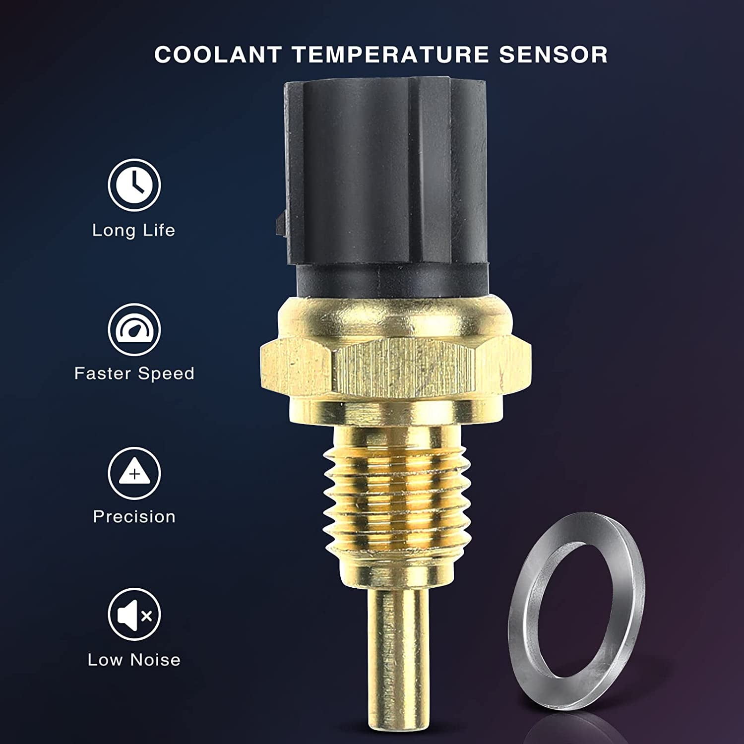 A-Premium Engine Coolant Temperature Sensor Compatible with Acura CL ...