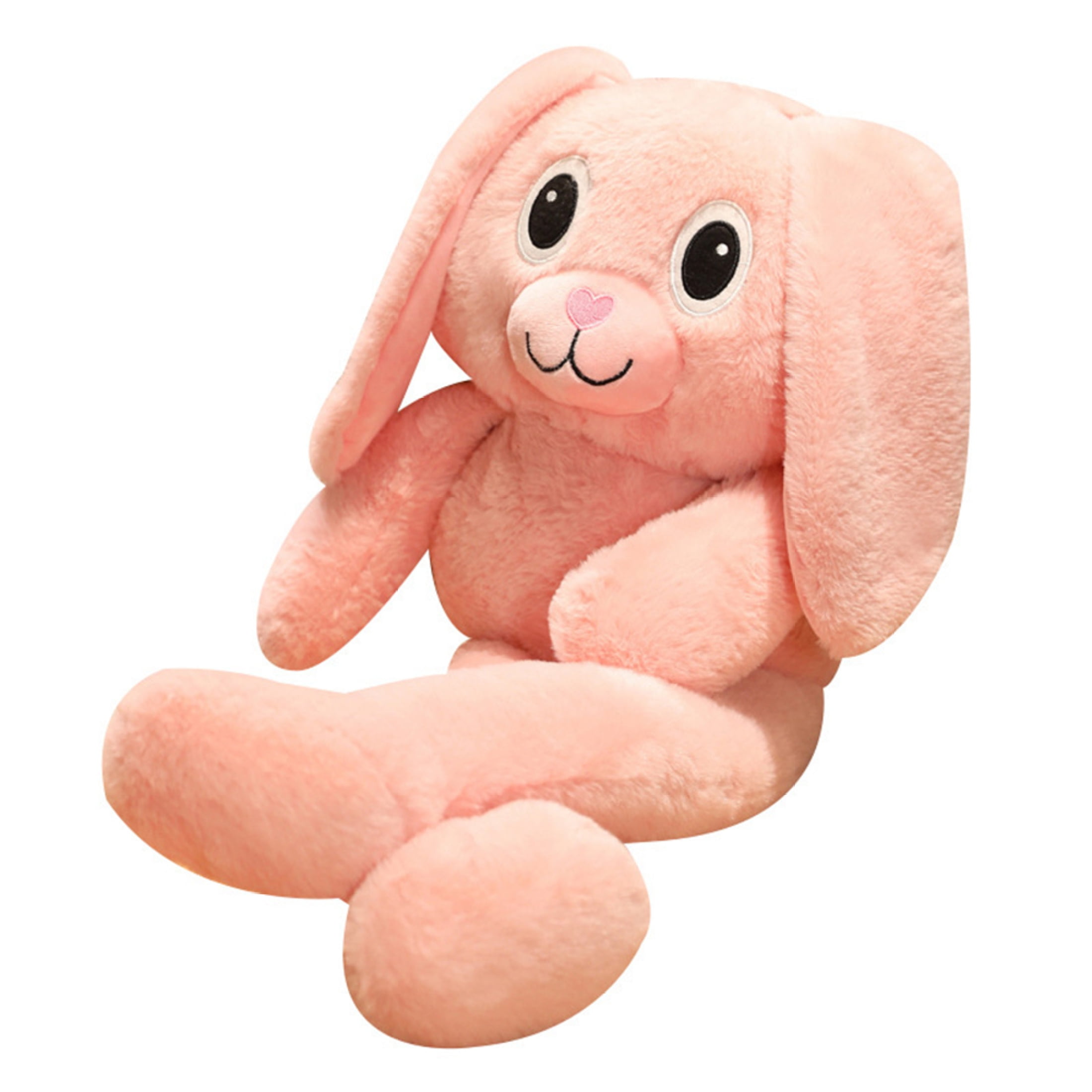 EUBUY Cute Bunny Plush Toy Soft Stuffed Animal Rabbit Plush Pillow with ...