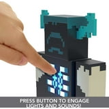 Minecraft Warden Action Figure with Lights, Sounds & Attack Mode ...