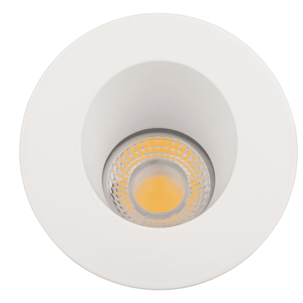 Perlglow 3 inch Wall Wash White Round Downlight Luminaire, LED Recessed ...