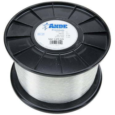 ANDE Monofilament Fishing Line, 500 Yards, 50 lb Pink, Medium-Soft ...