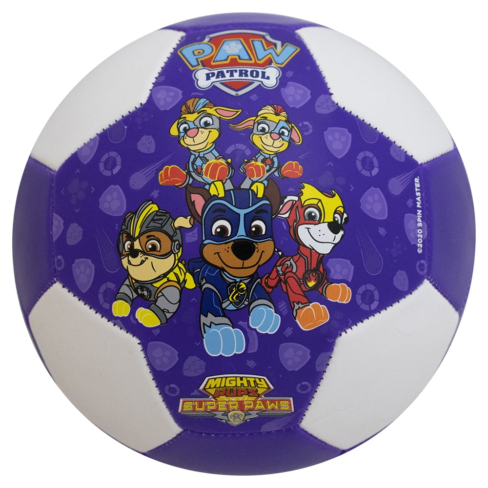 Voit Balón de Fútbol infantil Paw Patrol, pelota Mighty Group, suave ...