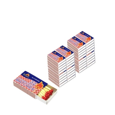 Swedish Match, Three Stars Small Safety Matches, 10 pack - Walmart.com