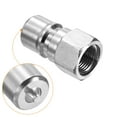Uxcell G3/8 Female 0.75" OD Pipe Fitting Plug Adapter Hydraulic Quick ...