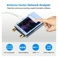 VNA Vector Network Analyzer 50KHz-900MHz Digital Touching Screen Shortwave MF HF VHF UHF Antenna ...