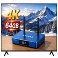 Blue S7Max 64 GB Portable Home Theater Projector with Dual Antennas ...