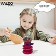 Waloo Mini Novelty Gumball Machine for Children, Candy Gumballs ...