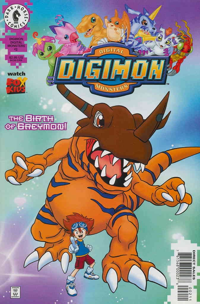 Digimon Digital Monsters #2 VF ; Dark Horse Comic Book - Walmart.com