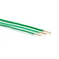 THE CIMPLE CO Solid Copper Electrical Grounding Wire, Green, 12 AWG ...
