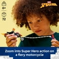 LEGO Marvel Spider-Man vs. Ghost Rider Motorcycle Building Toy for Boys ...