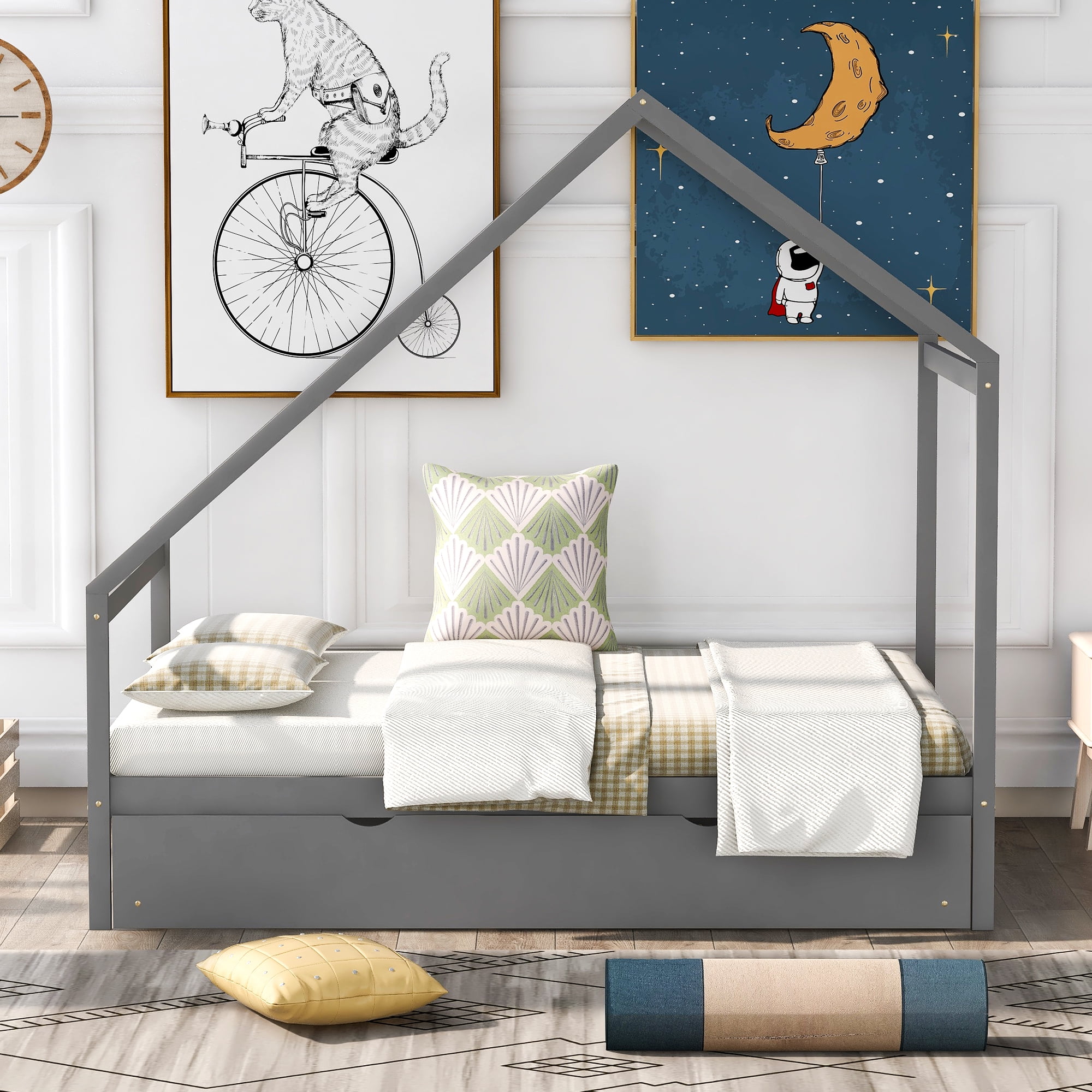 Beautiful Circle Beds For Kids