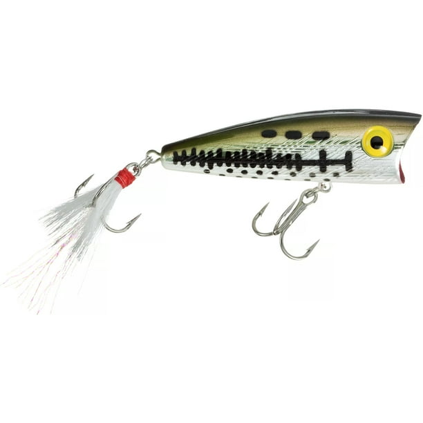 Rebel Magnum Pop-R Topwater Ole Bass 3" 1/2 oz. - Walmart.com
