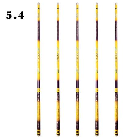 Carbon Fishing Table Rods with Light and Rigid Rod Body for River Pond ...