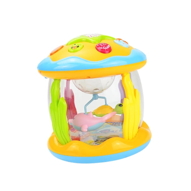 Light up Rotating Music Toy Sensory Toy Montessori Baby Toys 6 to 12 ...