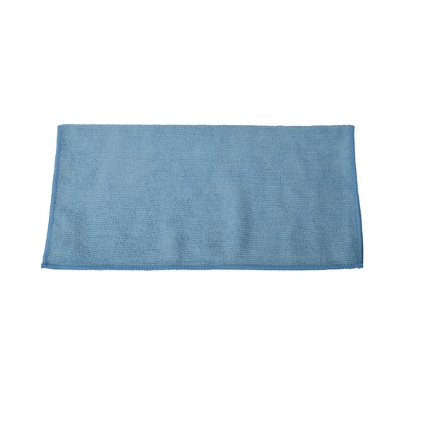 Microfiber Cleaning Cloth Detailing Towel Polishing Rag, Blue, 16 x 16 ...