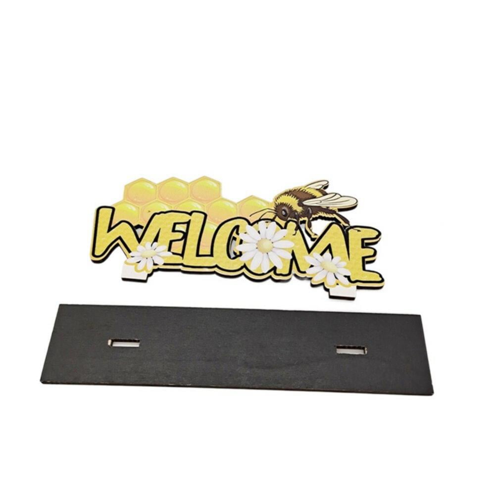 Buy Monfince Bee Table Decor Signs Bee Classroom Decorations Bee ...