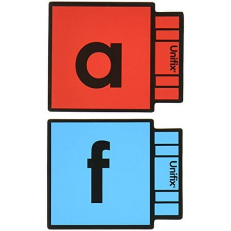 Didax Educational Resources Unifix Large CVC Magnets, 2 H in, Multi ...