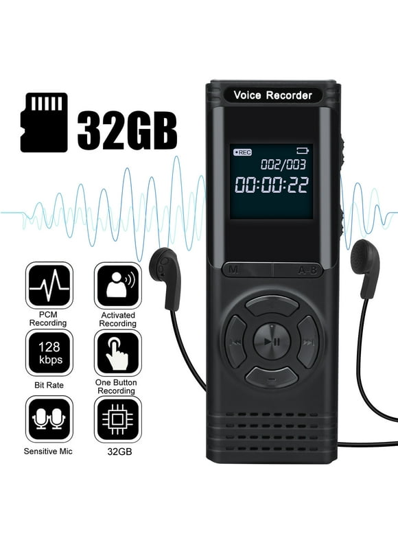 Voice Recorders in Portable Audio - Walmart.com