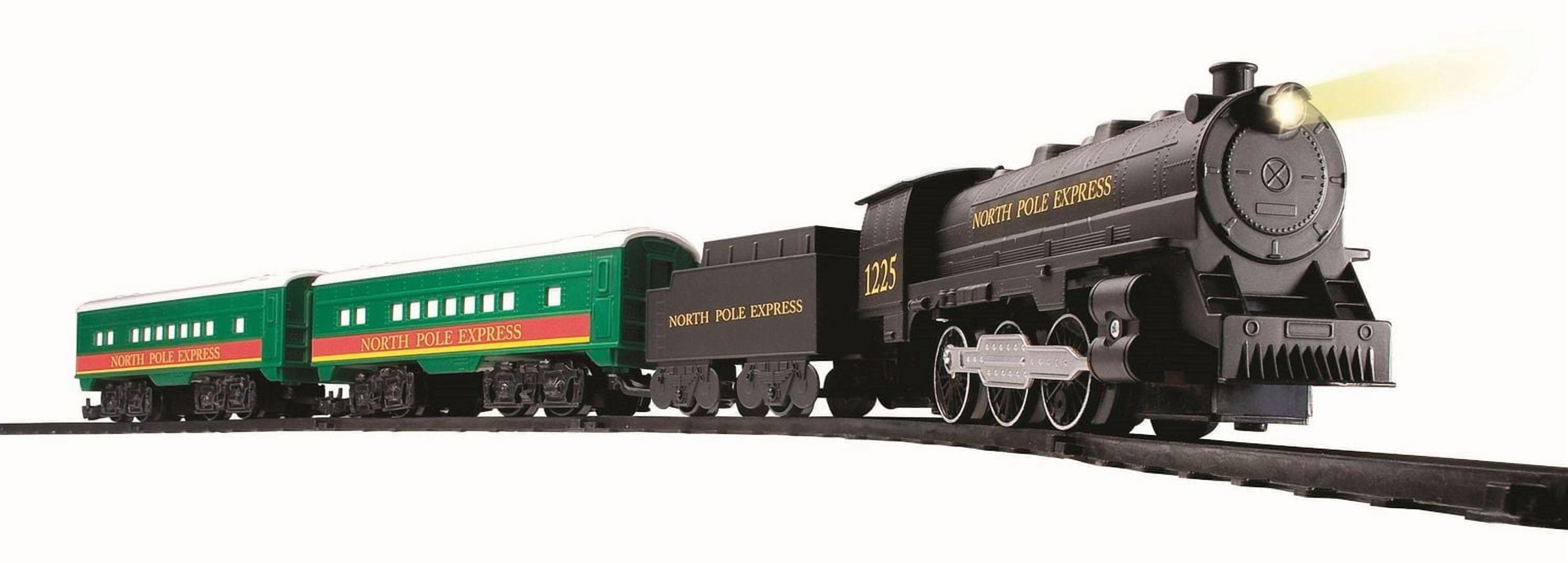 Eztec Battery Operated North Pole Express Train Set (29 Pieces ...