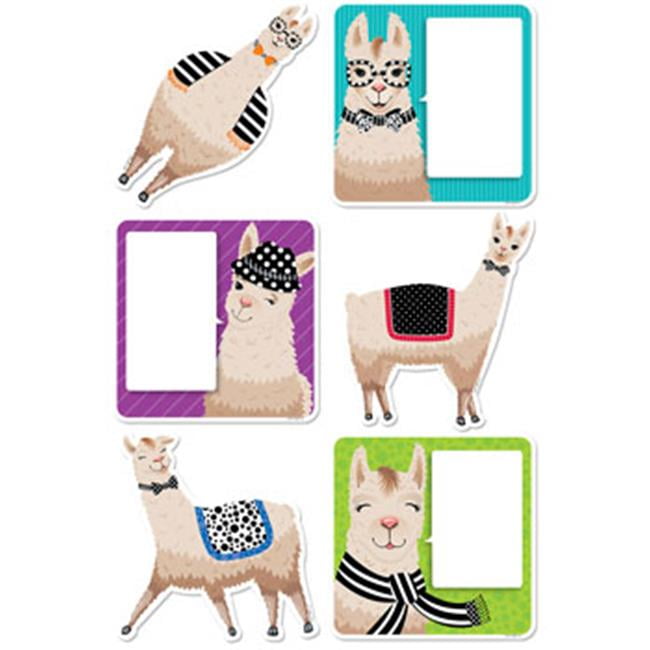 6 in. Bold & Bright Llamas Designer Cut-Outs - Walmart.com