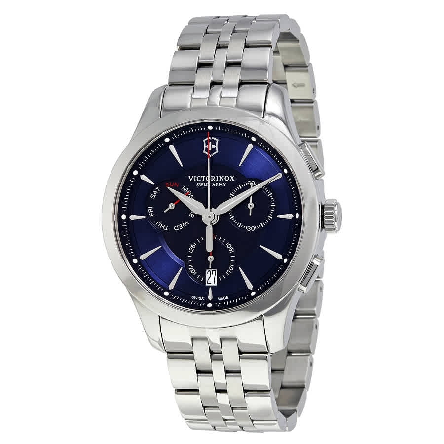 Victorinox - Victorinox Men's Alliance Chronograph Blue Dial Watch ...