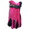 Sport World Blue Unisex Winter Fleece Gloves With Strap Assorted Color ...