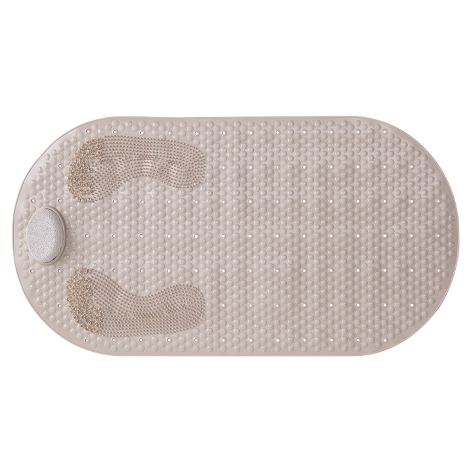 huanledash Non-slip Bathroom Mat with Pumice Feet Scrub Stone Suction ...