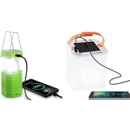 HUACA 3000mAh Solar Hand Crank Flashlight with 8H Play Time Bundle with ...