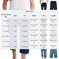 Boys Girls Denim Pants Elastic Waist Drawstring Straight Leg Jeans ...