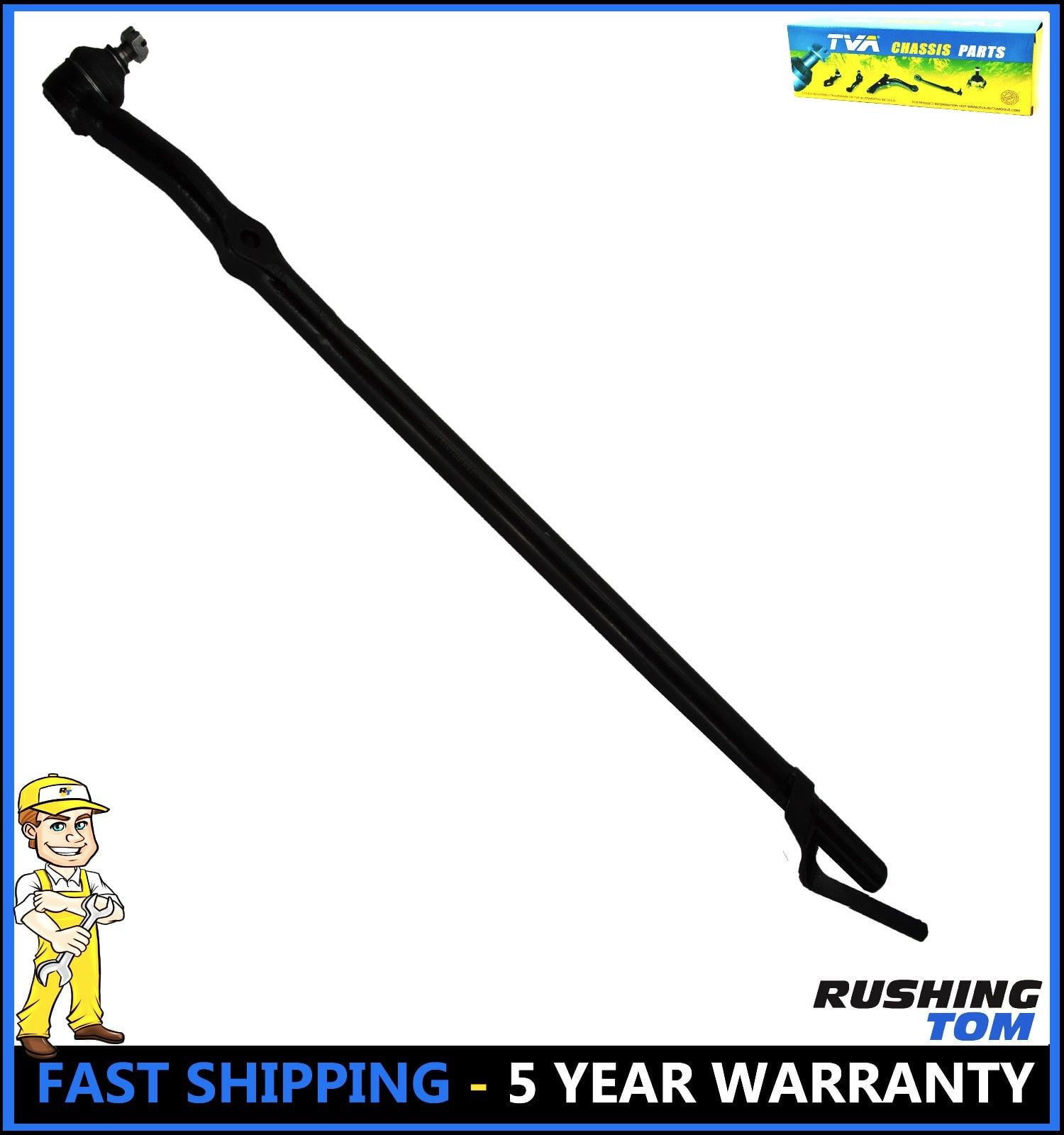 DS1073 Steering Drag Link For 1989-1997 Ford F250 1985-1997 F350 2WD ...