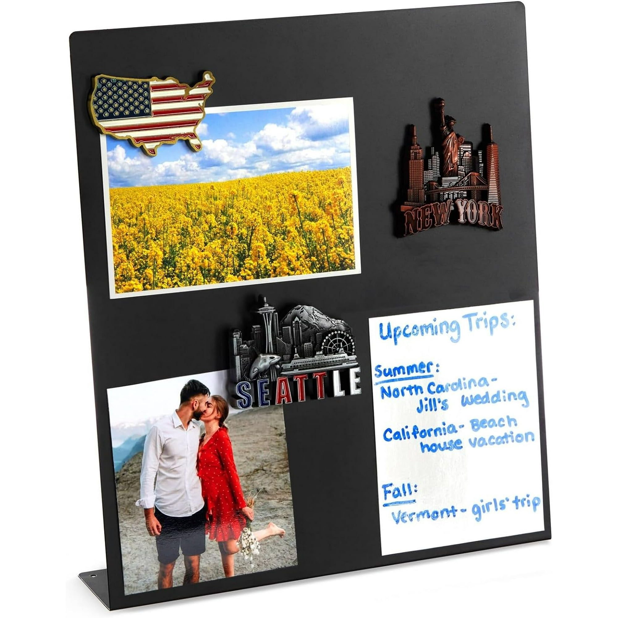 Click here for Salafire Large Magnetic Metal Board For Magnets Wi... prices