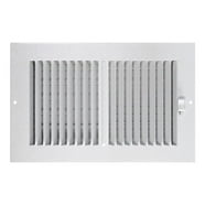 AMERICAN METAL PRODUCTS 382W10X6-R 10x6 2WY Side Register - Walmart.com