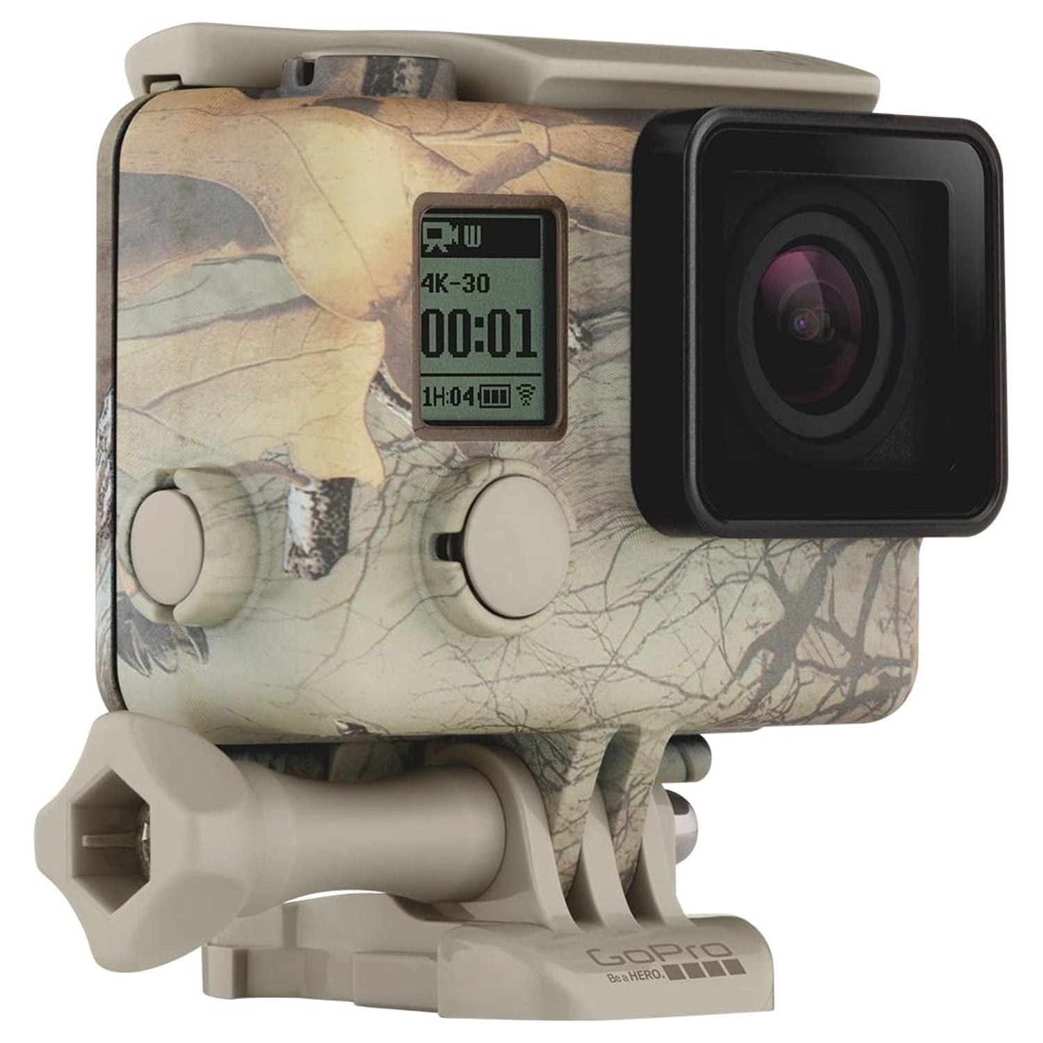 GoPro Camo Housing + QuickClip (Realtree Xtra) (GoPro Official ...