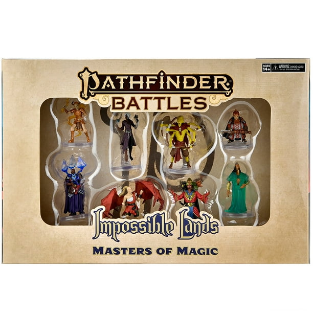 Pathfinder Battles: Impossible Lands - Masters of Magic Boxed Set - 8 ...