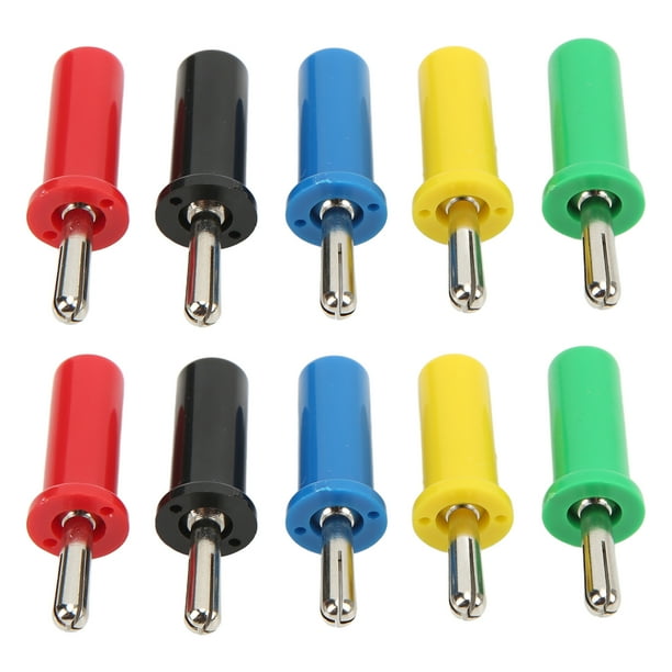 Banana Plug,10pcs Banana Plug Connector Banana Plug Stackable Connector ...